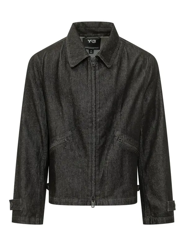 Y3 Denim Jacket - Black