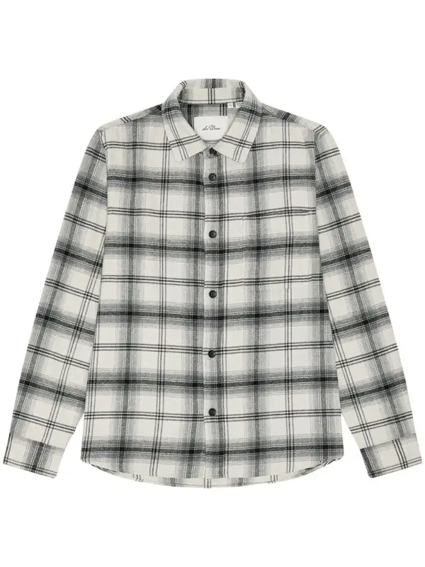 LES DEUX 100% Cotton Button-down Shirt For