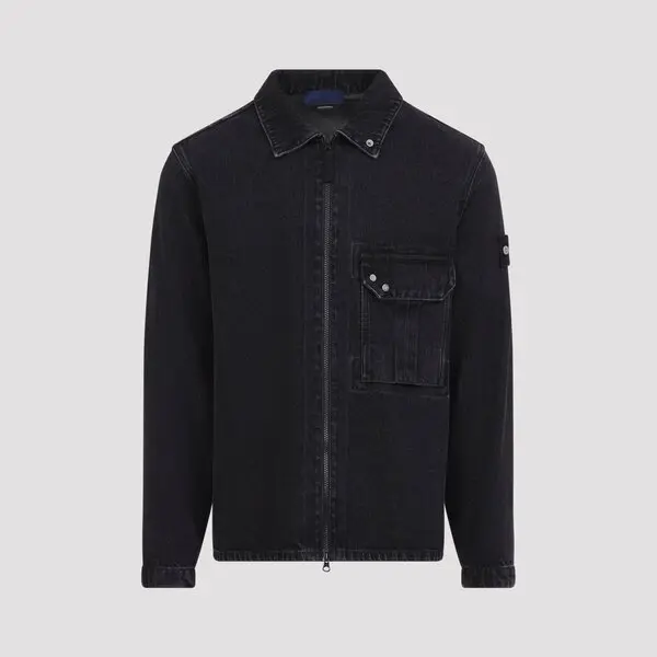 Stone Island Inspired Cotton Shirt Jacket