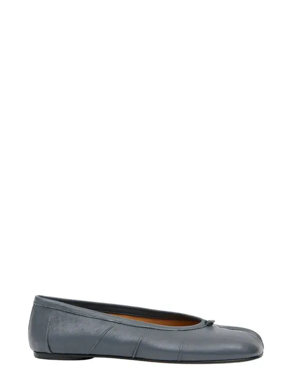 MAISON MARGIELA Flat Leather Shoes - Grey
