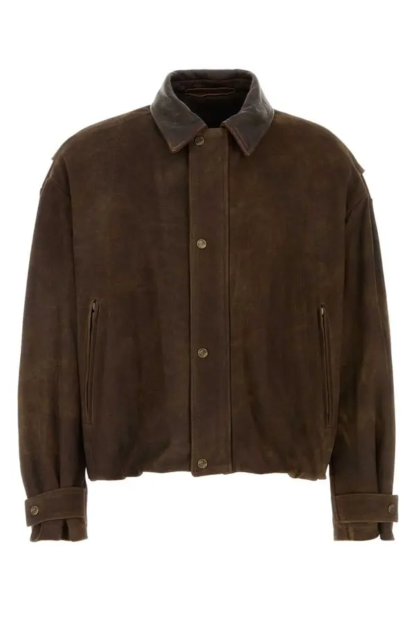 SALVATORE SANTORO Suede Jacket