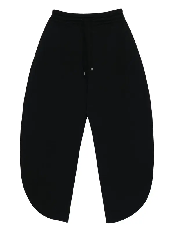 Alaïa Wide-leg Drawstring Pants - Black