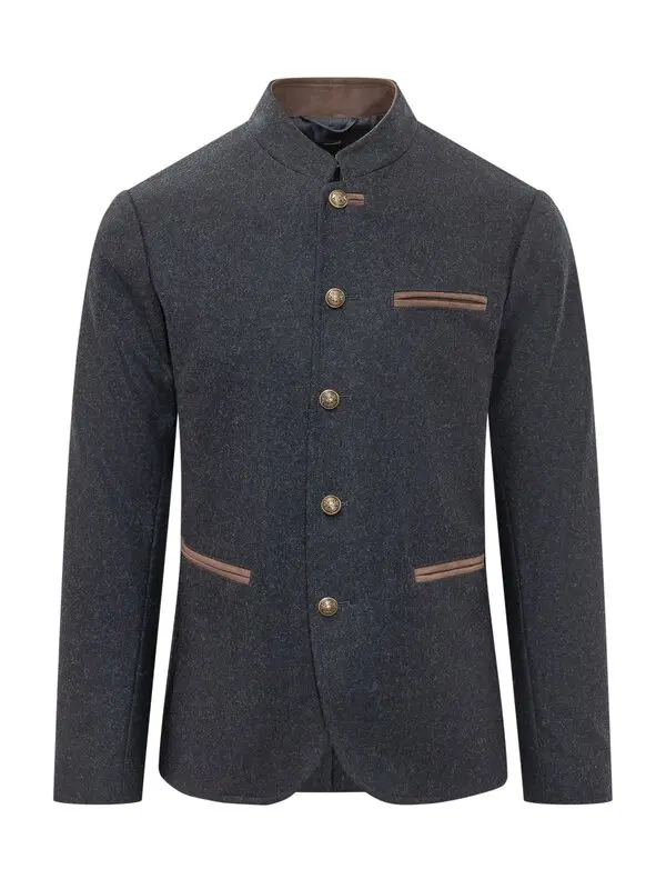 SCHNEIDERS Otto Jacket With Welt Pockets And Stand Collar