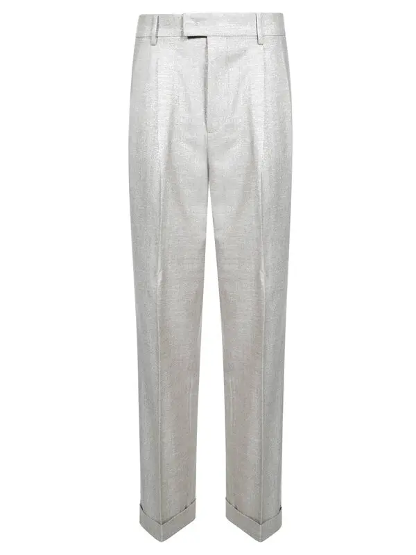 BERWICH High-waist Wool Blend Trousers