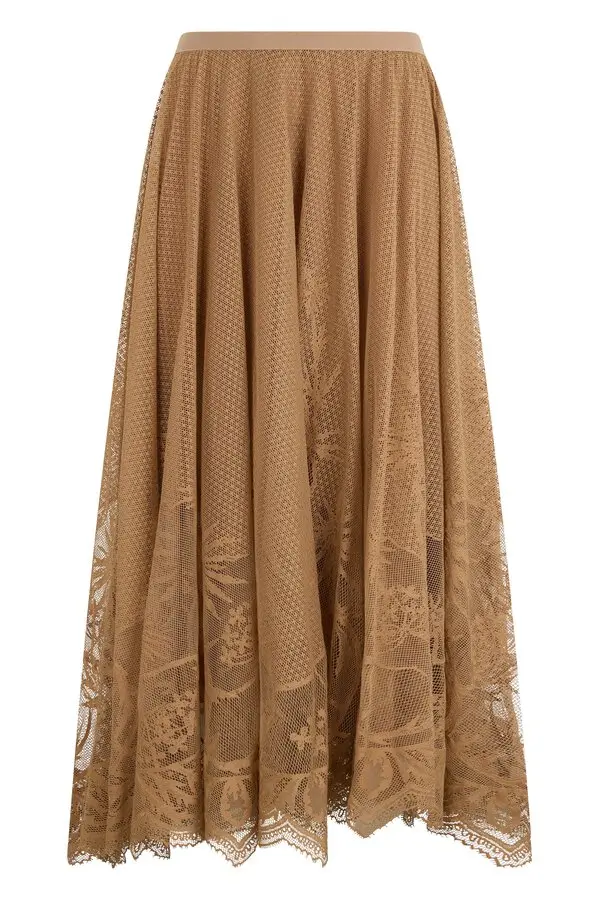 Fabiana Filippi Long Lace Skirt