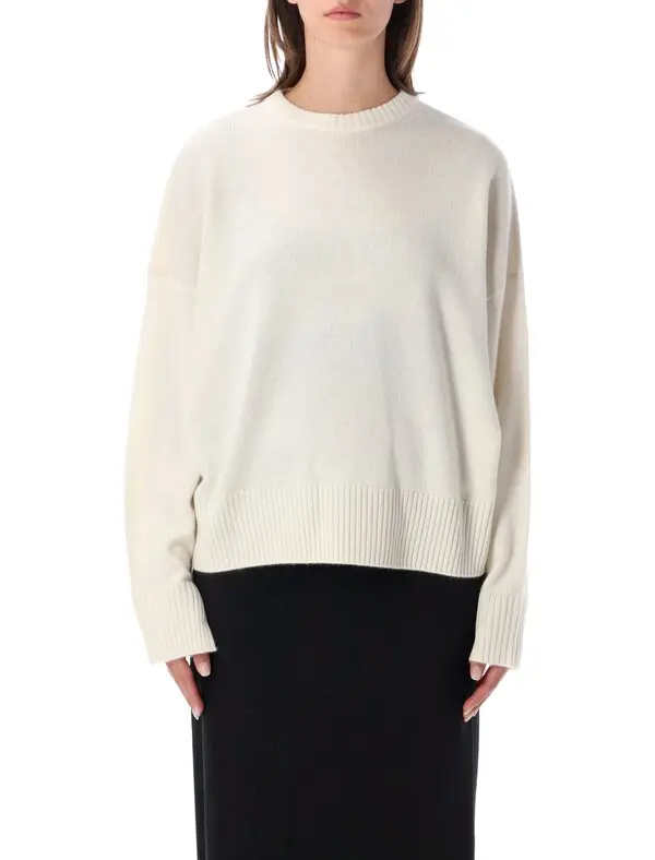Loulou De Saison Cashmere Crewneck Sweater - Bianco