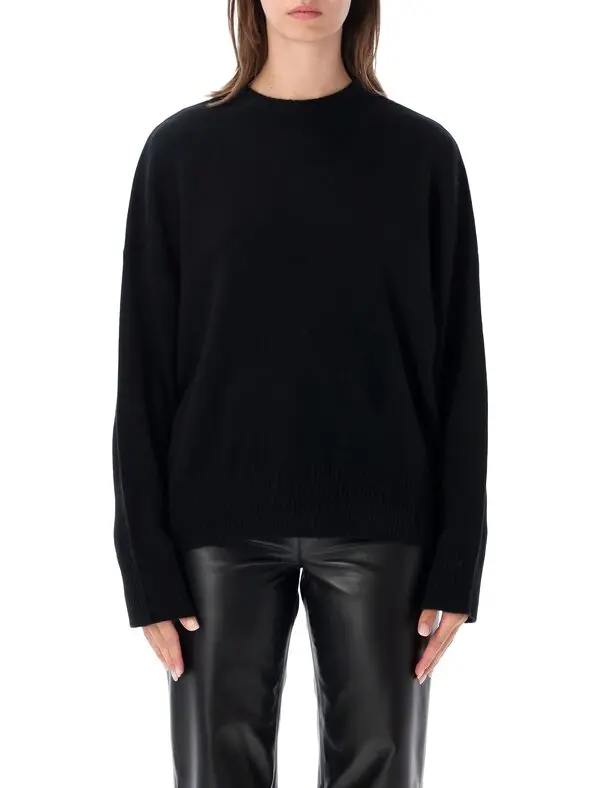 Loulou De Saison Cashmere Crewneck Sweater - Nero