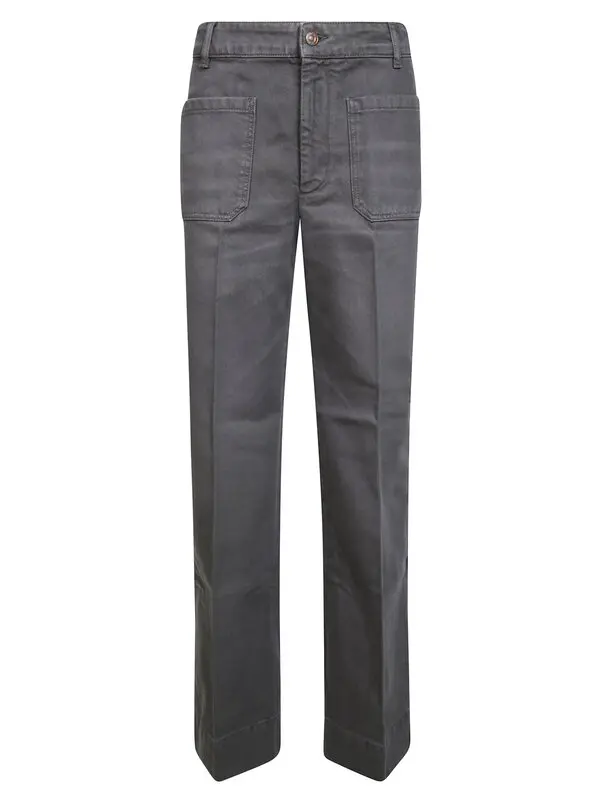 Victoria Beckham Alina Jean With 32 Inseam Length For - Grigio