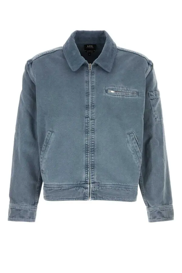A.p.c. Denim Alexis Jacket - Light Blue