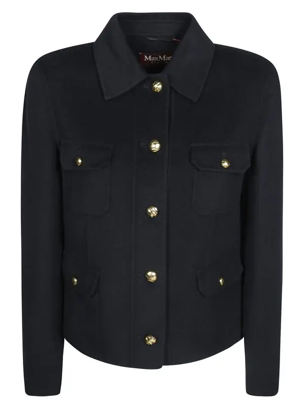 Max Mara Inspired Tweed-style Chanel Jacket - Nero