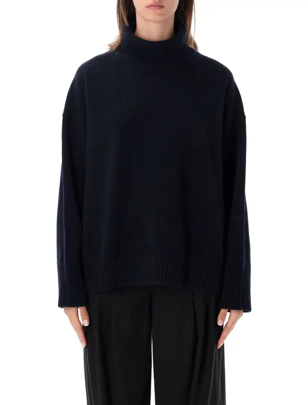 Soeur Oversized Turtleneck Sweater