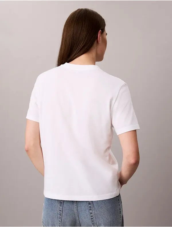 Calvin Klein Classic Central Park Graphic Tee - Bright White