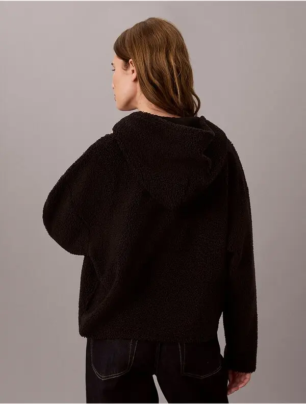 Calvin Klein Sherpa Zip Hoodie