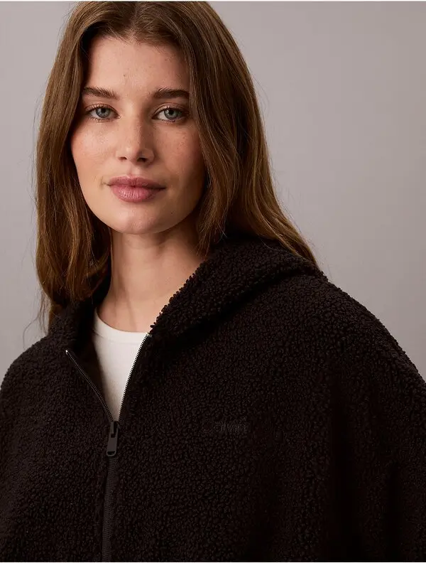 Calvin Klein Sherpa Zip Hoodie