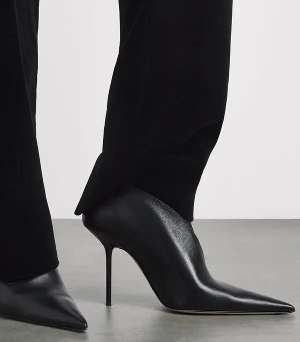 Khaite Velvet Hunter Straight Trousers