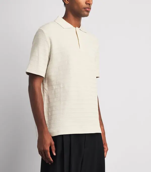 SAMSØE SAMSØE Organic Cotton Rib-kit Sajase Polo Shirt