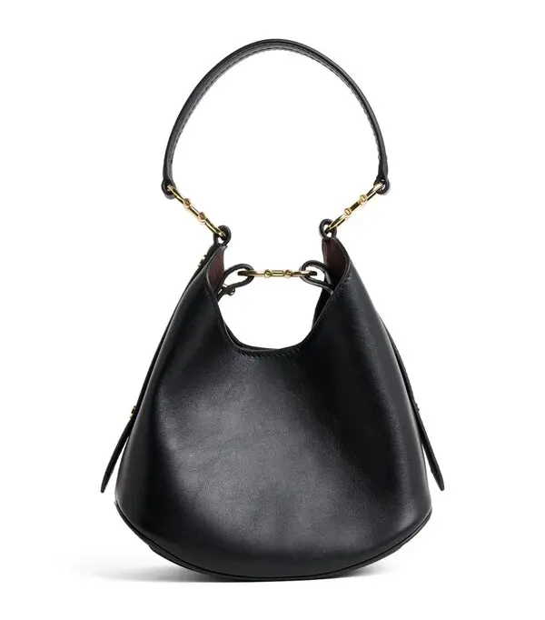 Harrods Small Leather Shoulder Bag