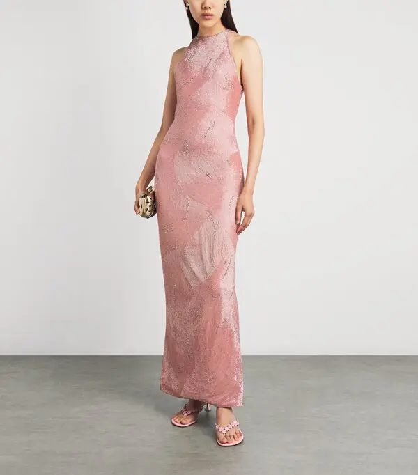CLIO PEPPIATT Embellished Delphine Gown