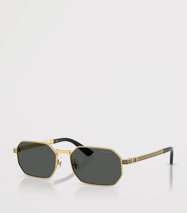 Versace Metal Ve2297 Rectangle Sunglasses