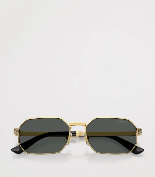 Versace Metal Ve2297 Rectangle Sunglasses