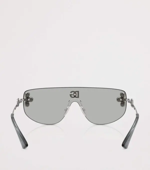 Dolce & Gabbana Metal Dg2333b Rectangle Sunglasses