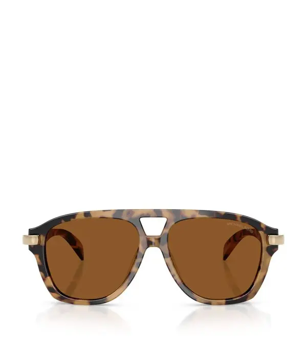 Michael Kors Grenada Pilot Sunglasses - Brown