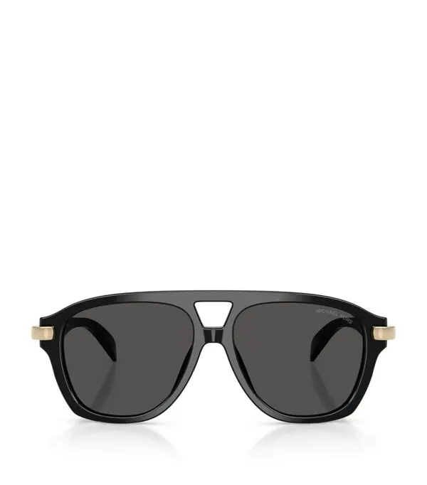 Michael Kors Grenada Pilot Sunglasses - Black