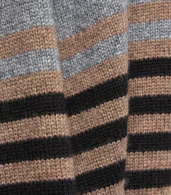 Paul Smith Cashmere Stripe Polo Sweater