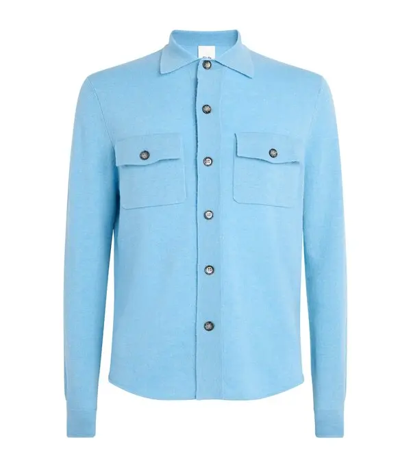 ALLUDE Virgin Wool-cashmere Overshirt
