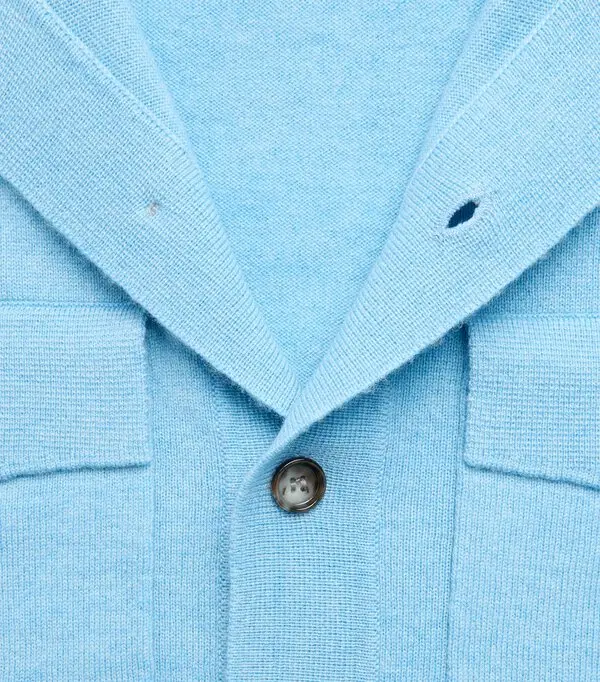 ALLUDE Virgin Wool-cashmere Overshirt
