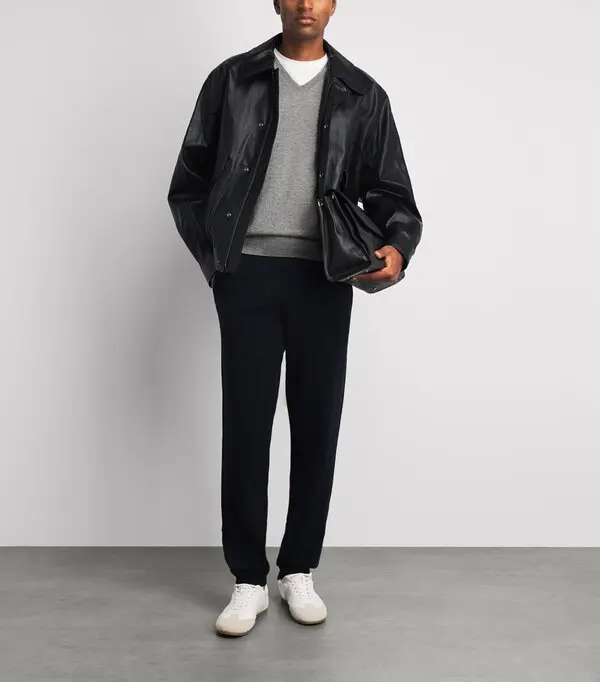 ALLUDE Cashmere V-neck Sweater