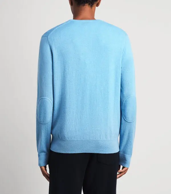 ALLUDE Cashmere V-neck Sweater