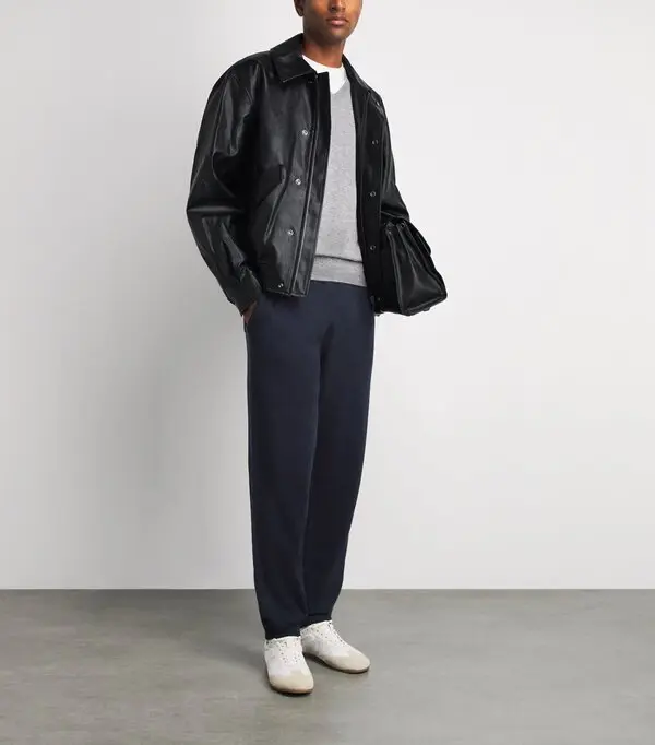 ALLUDE Virgin Wool-cashmere Sweatpants