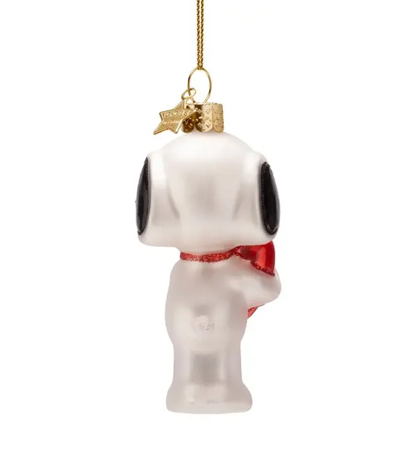 Harrods Glass Snoopy Tree Decoration