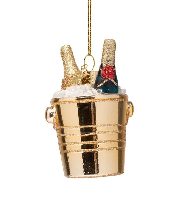Harrods Champagne Cooler Tree Decoration