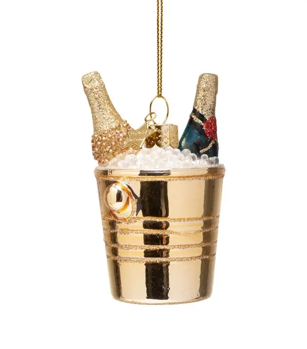 Harrods Champagne Cooler Tree Decoration