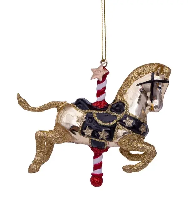 Harrods Carousel Horse Tree Decoration