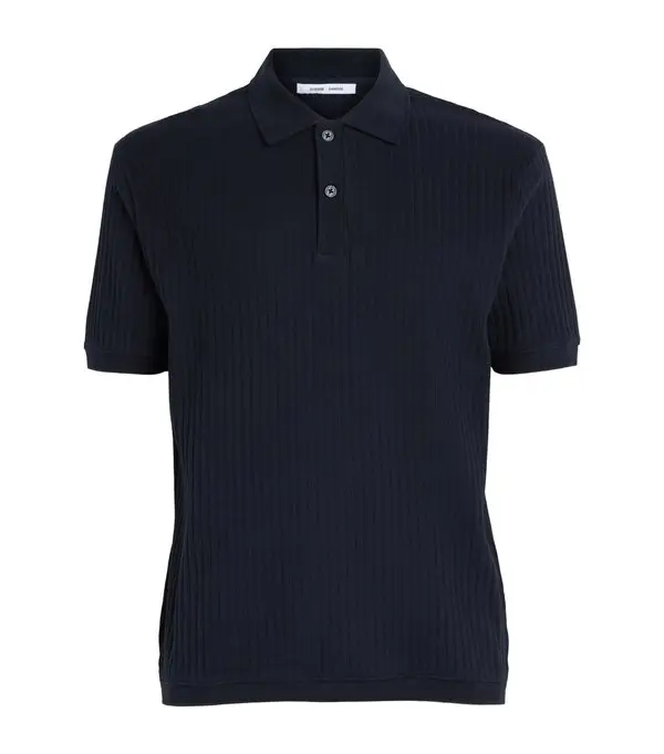 SAMSØE SAMSØE Organic Cotton Rib-kit Sajase Polo Shirt