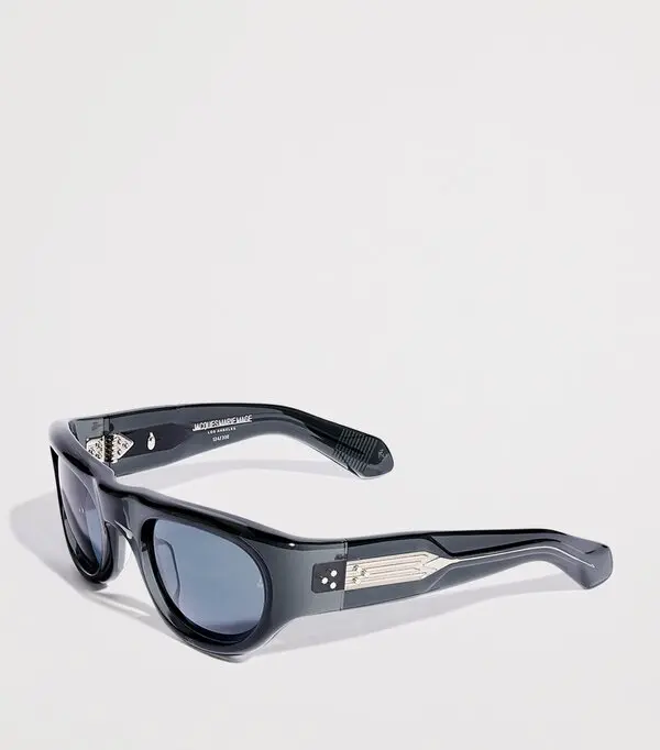 JACQUES MARIE MAGE Acetate Clyde Oval Sunglasses