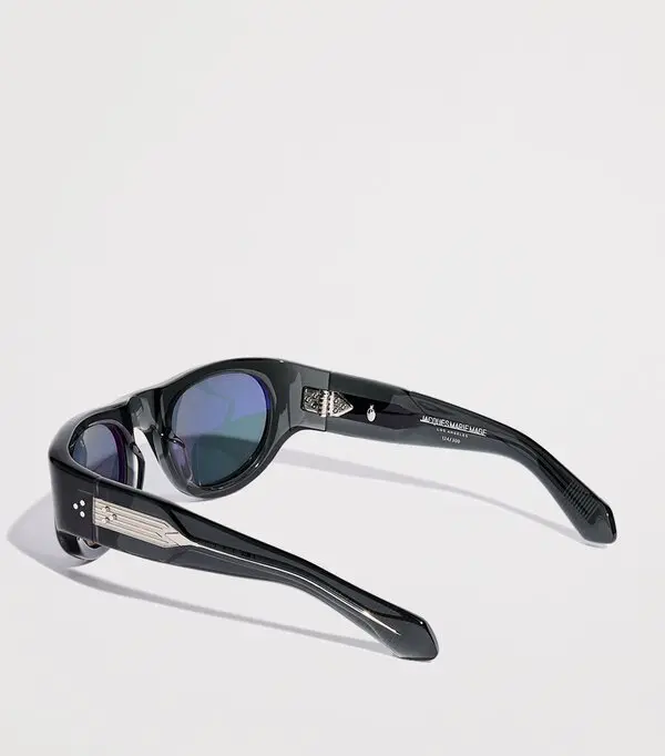 JACQUES MARIE MAGE Acetate Clyde Oval Sunglasses