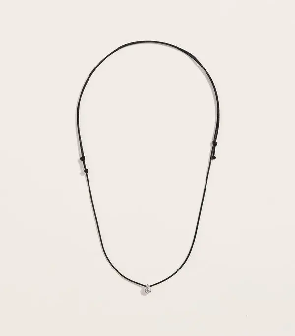 PERSEE Gold And Diamond Floating Necklace
