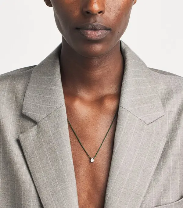 PERSEE Gold And Diamond Danaé Cord Necklace
