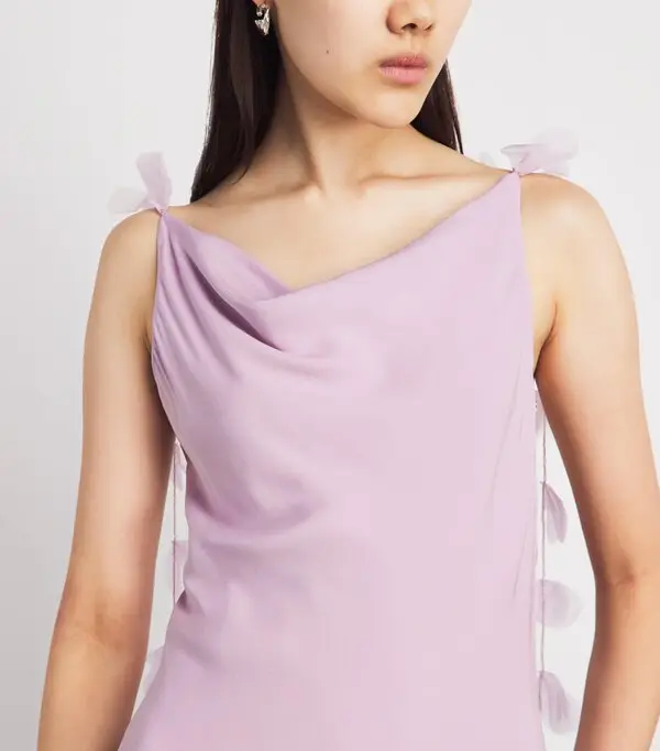 Cult Gaia Silk Satin Nymeria Gown