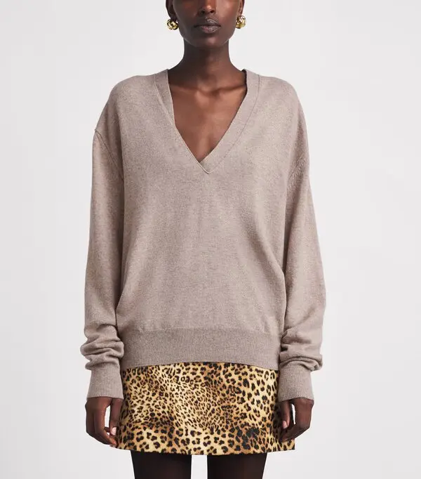 Source Unknown Cashmere-wool Half-twist Byrone Sweater