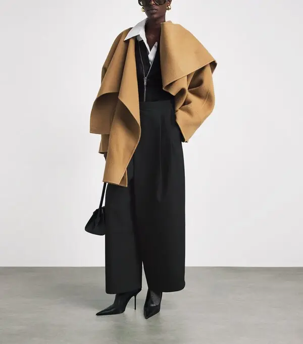 Source Unknown Pleated Wide-leg Leiko Trousers