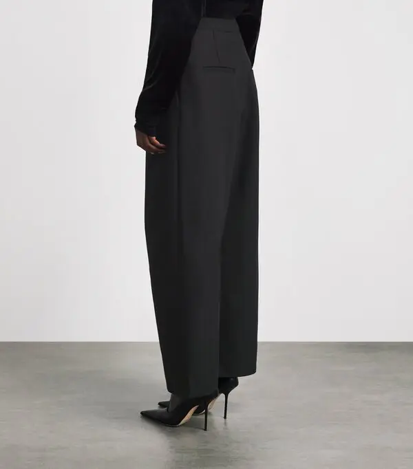 Source Unknown Pleated Wide-leg Leiko Trousers