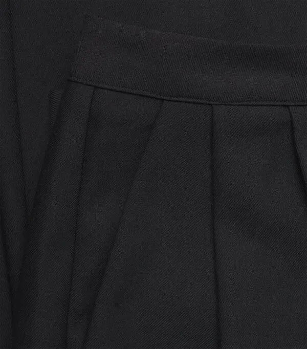 Source Unknown Leiko Pleated Wide-leg Trousers