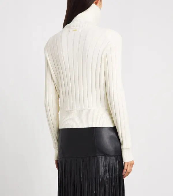 TOCCIN Zip-front Holly Cardigan