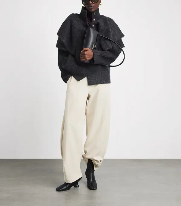 Source Unknown Twill Balloon Wide-leg Trousers
