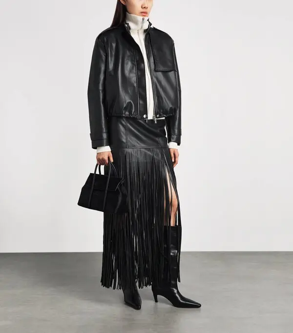 TOCCIN Funnel-neck Alyssa Bomber Jacket